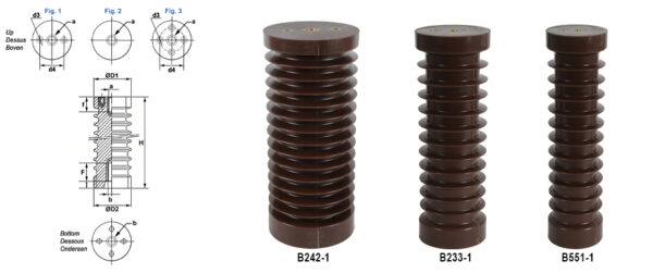 Epoxy support insulators 7.2 to 123 kV – Biname electrical insulators