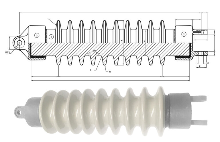 ESP – Rotary shaft Insulators – Biname electrical insulators