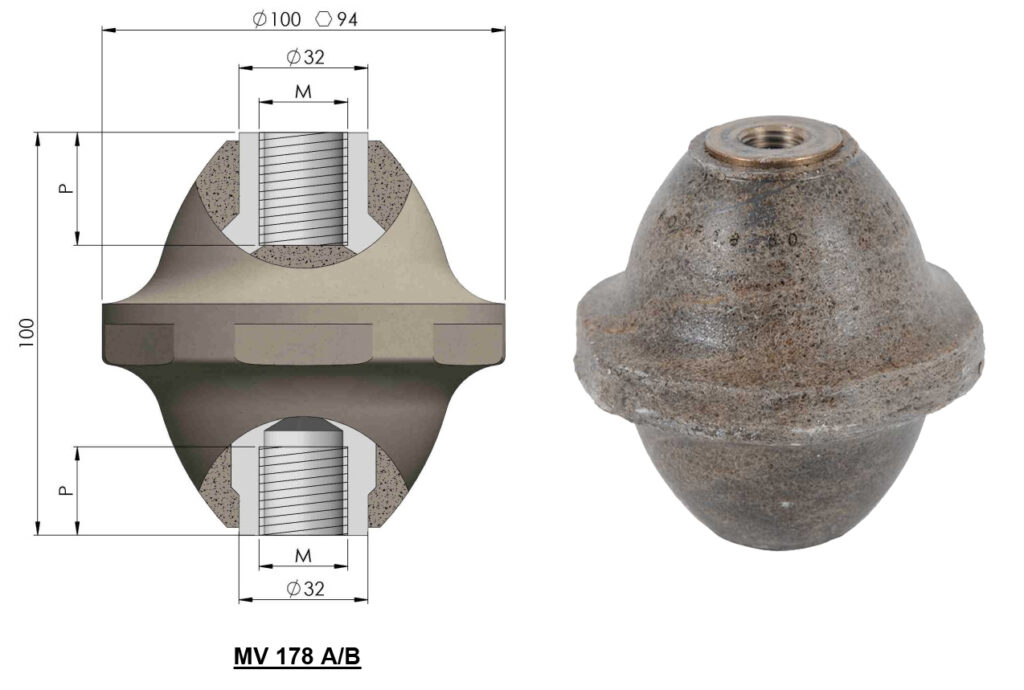 Micaver support insulators – Biname electrical insulators
