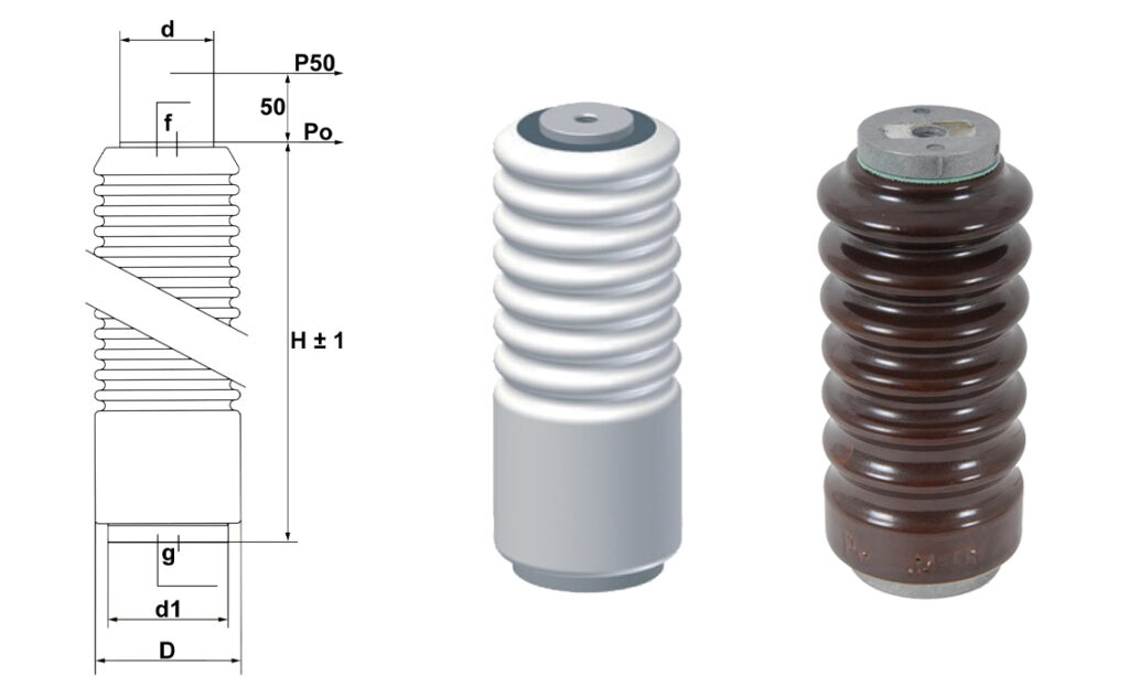 Indoor porcelain support insulators – Biname electrical insulators