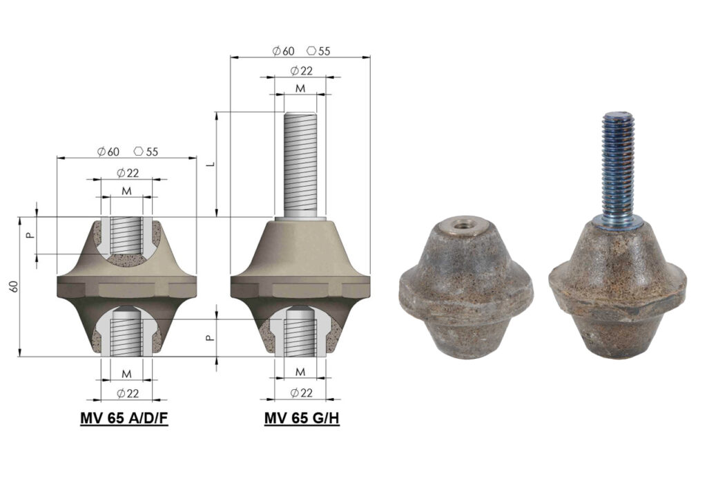 Micaver support insulators – Biname electrical insulators