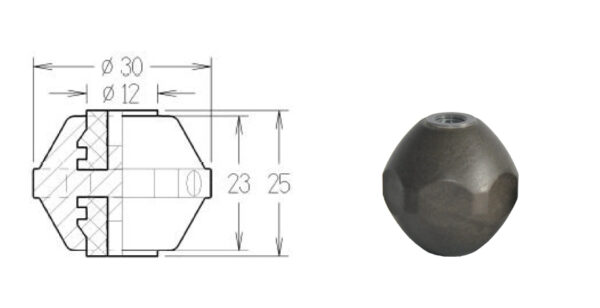 Mycalex stand-off insulators – Biname electrical insulators